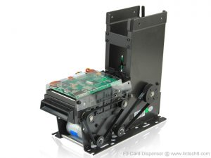 RFID/IC Card Dispenser: Motorized, F3 - LintechTT